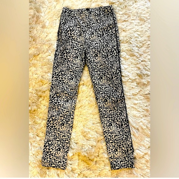 Pants & Jumpsuits | Cheetah Print Pants With Stripe On Side Chic And ...